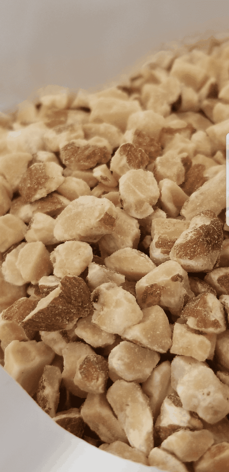 Dry Roast Medium Diced Almonds | Order Bulk Nuts | Arcade Snacks